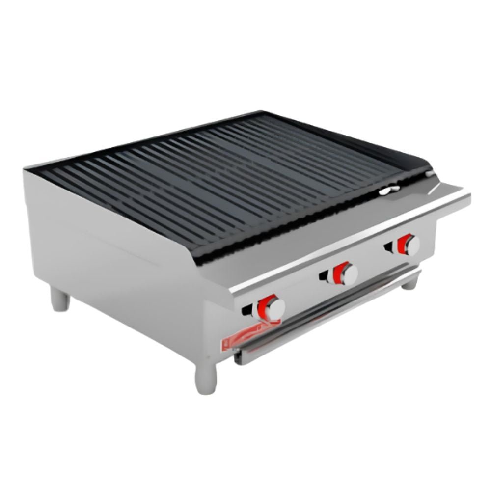 CORIAT ACV-3 MASTER GRILL | 3 Grills | 3 Burners | Stainless Steel ...