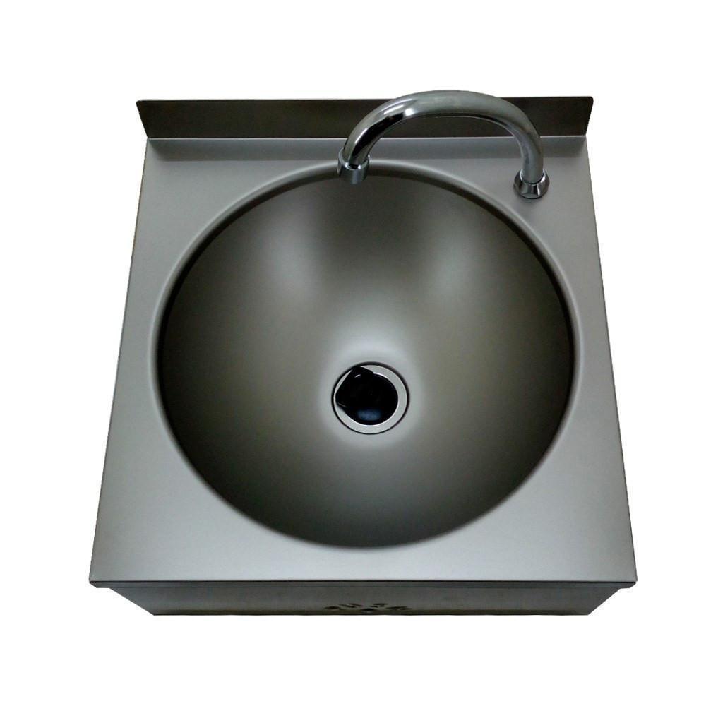 ASBER LM-44 WASHBASIN | Wall Mounted Washbasin | Concealed Timer ...