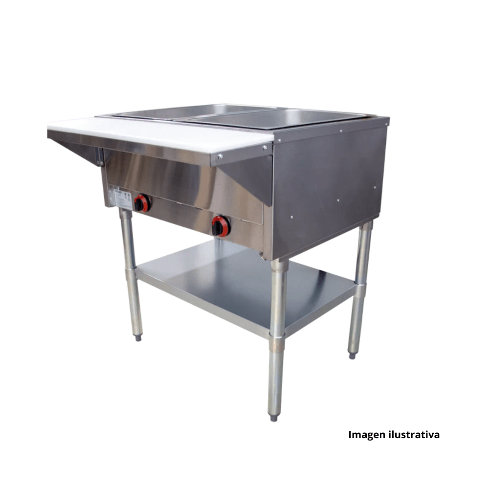 DRAGO BMG-4-LP-EG | Bain-marie | Keep Dishes Warm | 4 GN 1/1 | Gas ...