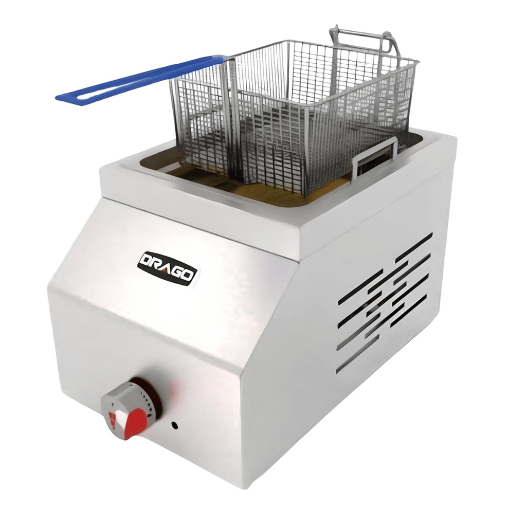 DRAGO FG-5 Fryer | 1 Basket Fryer | Stainless Steel | Wings for ...