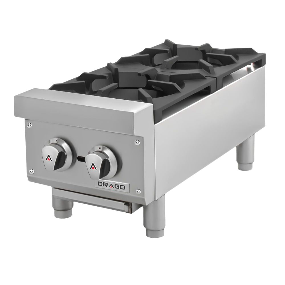 DRAGO CG-20 | Grill | Restaurant Hotel Dining Room | 2 Burners | Drip ...