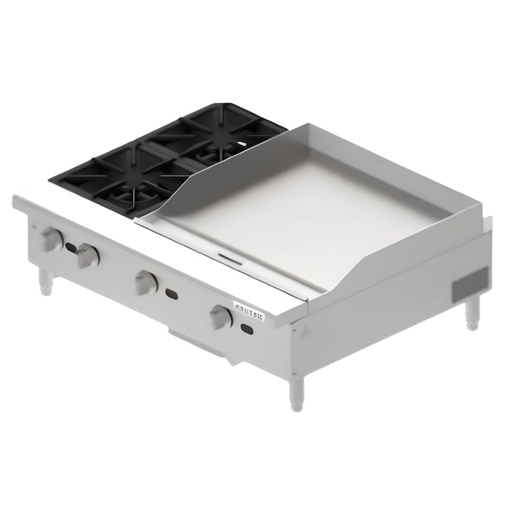 PROTEK 1029155 PPAP-2Q GRILL | Mixed Grill/Griddle | 2 Burners ...