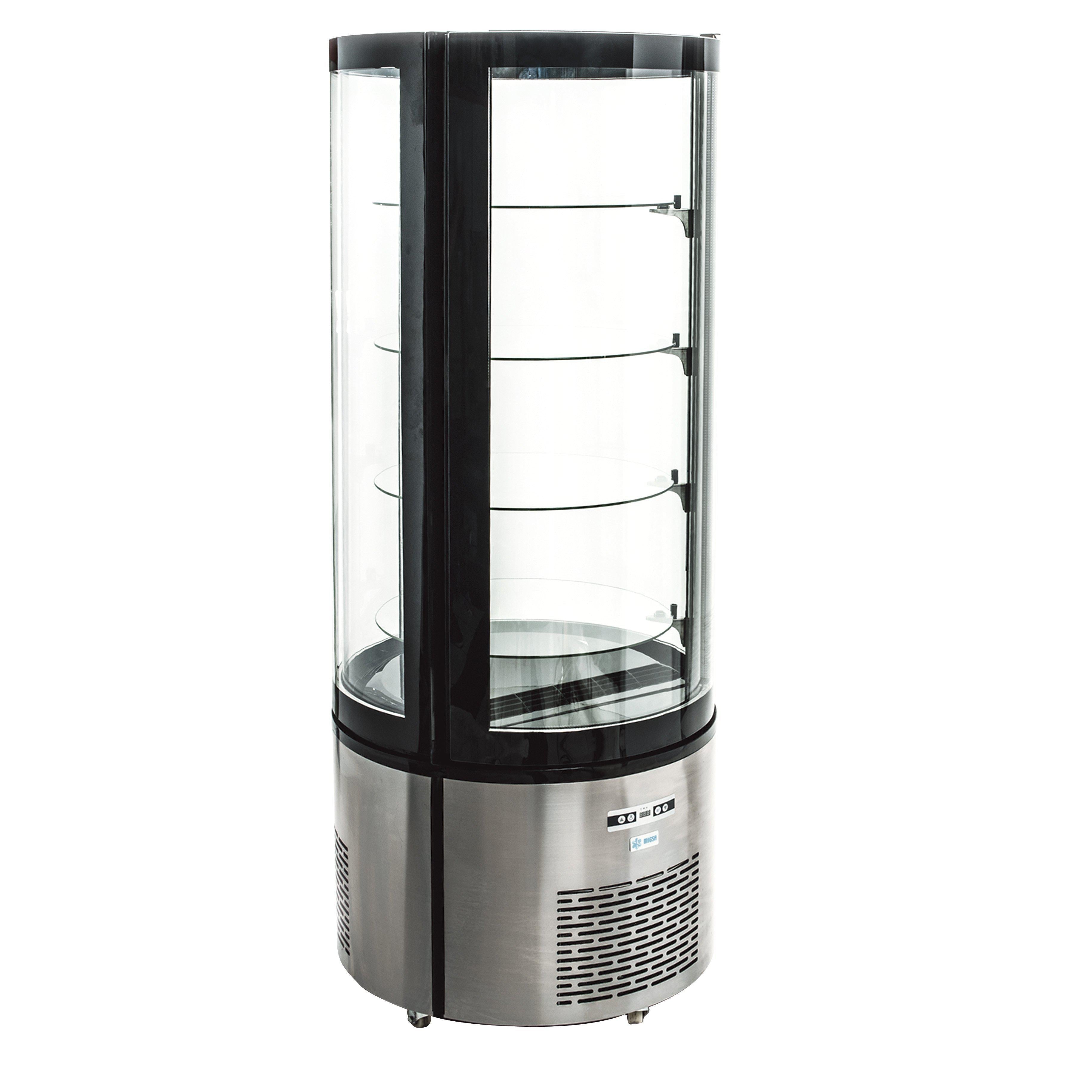 MIGSA ARC-400R Refrigerator | Vertical Circular Refrigerator with 1 ...